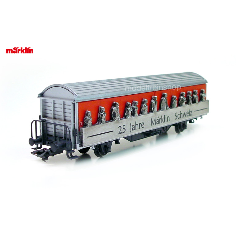 Marklin H0 4735 929 Schuifdakwagen 25 Jahre Märklin Schweiz ... Marklin H0 4735 929 Schuifdakwagen 25 Jahre Märklin Schweiz ...
