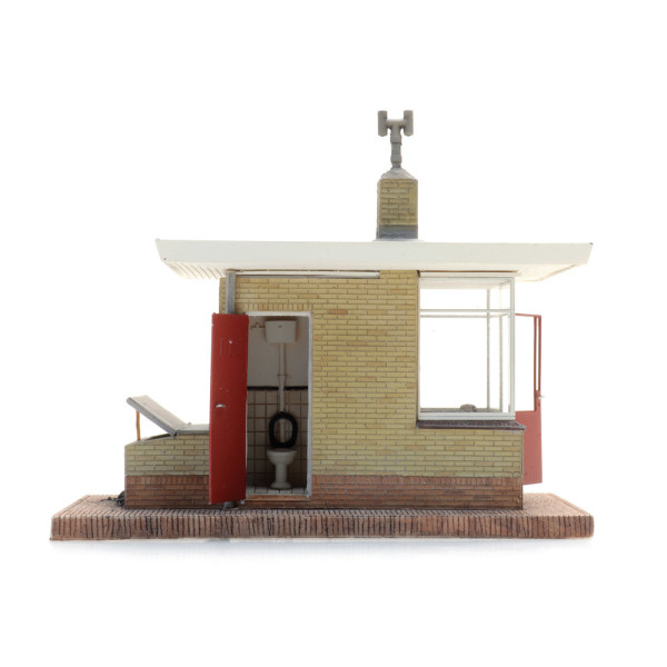 Artitec H0 10.395 Overweg Wachtpost W32 bouwpakket - Modeltreinshop