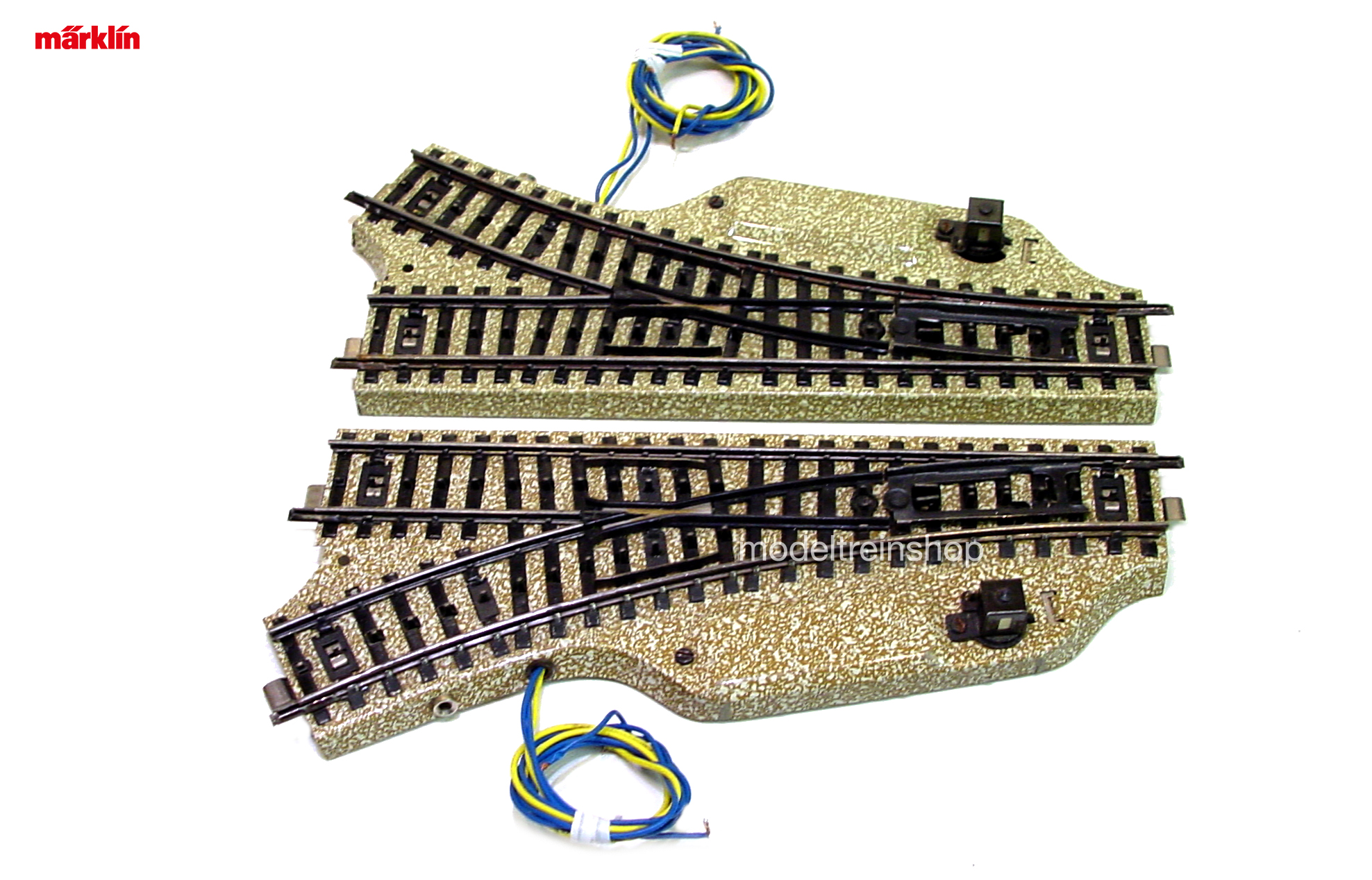 Marklin M Rail H0 5117 Elektrische rechte wissel set - Modeltreinshop