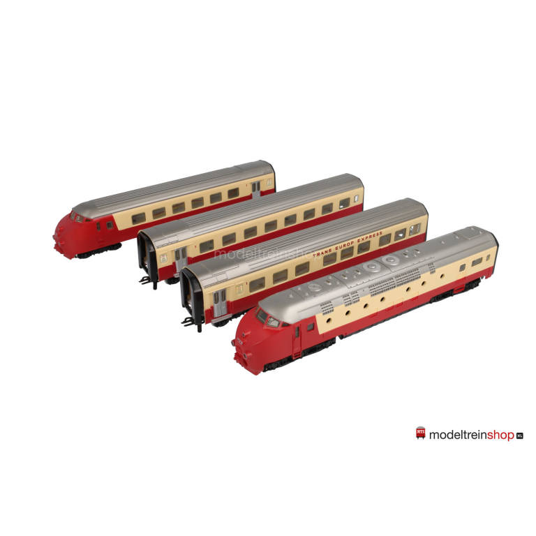 Marklin 3071 + 4071 V1 TEE NS Treinstel RAM Edelweiss - Modeltreinshop