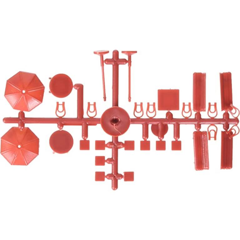 Faller H0 180910 Parasols, tafels, banken - Modeltreinshop