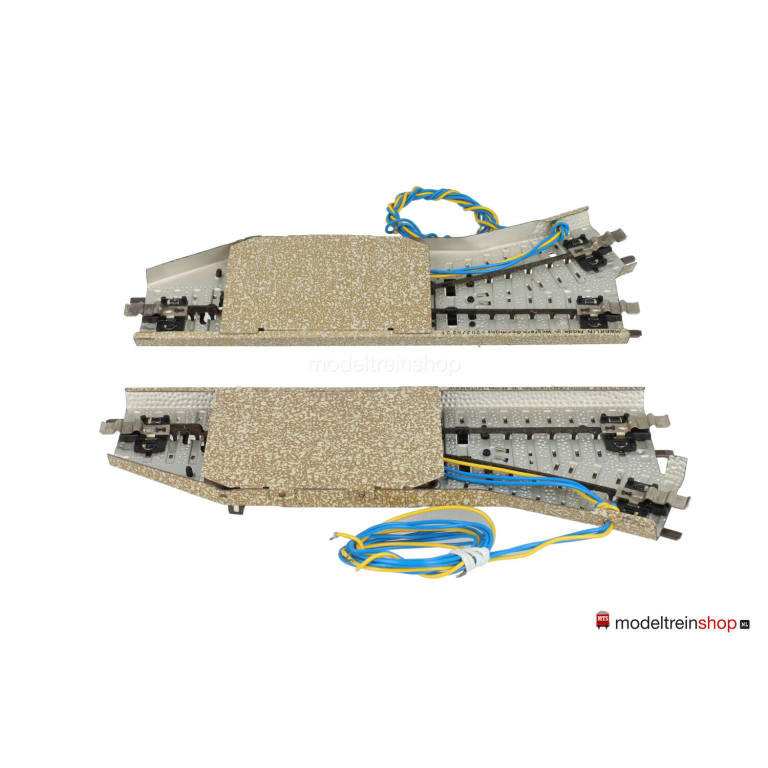 Marklin M Rail H0 5202 Rechte elektrische wissel set - Kleine lantaarn ...