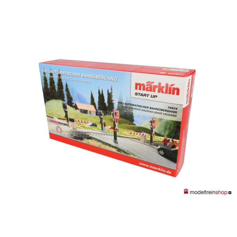 Marklin H0 74924 volledig automatische spoorwegovergang - Modeltreinshop
