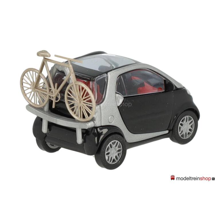 Busch H0 48907 Smart City Coupé met achterop fiets op drager ...