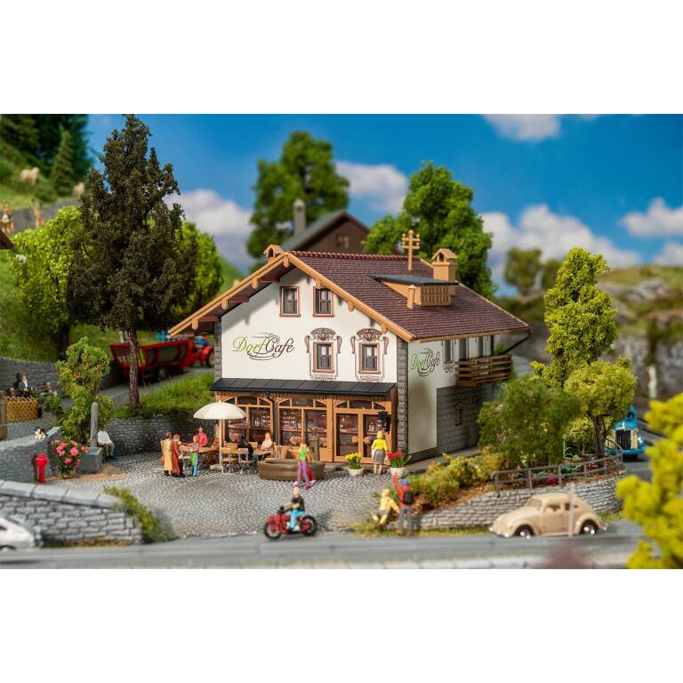 Faller HO 191836 Alpenhuis met café - Modeltreinshop